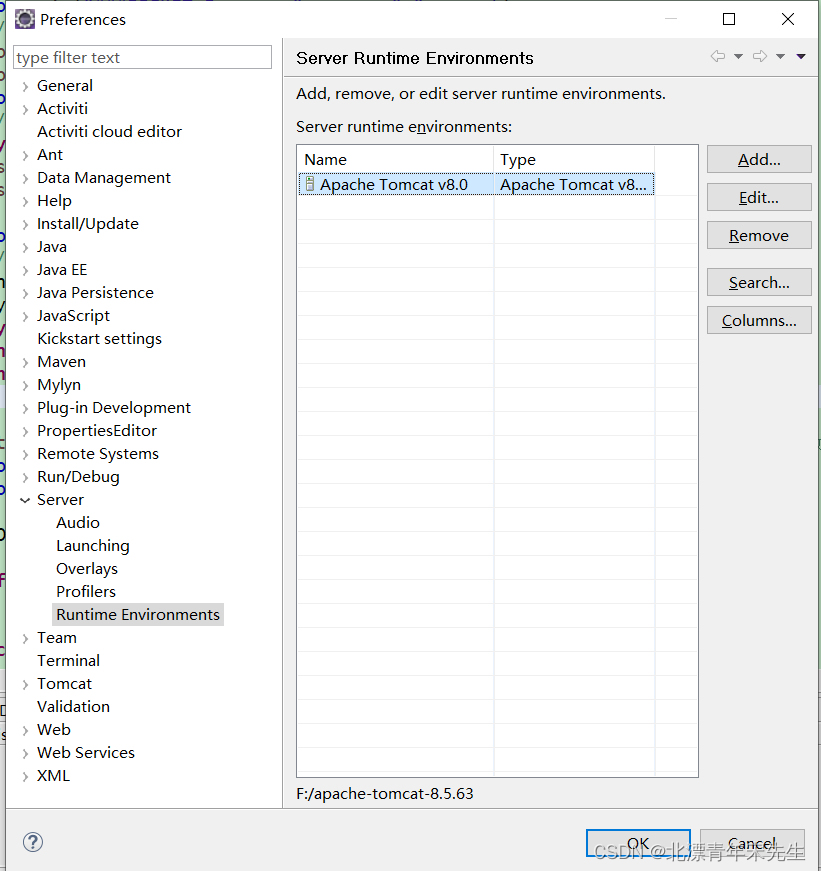 Eclipse配置Tomcat_eclipse安装tomcat8.5-CSDN博客