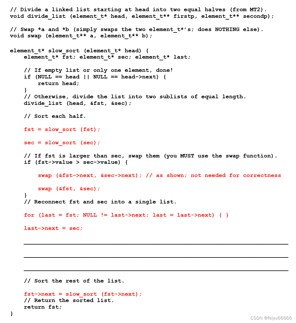 Patt&Patel-“Introduction to Computing Systems“（4）期末样卷题目解析：C语言递归-CSDN博客