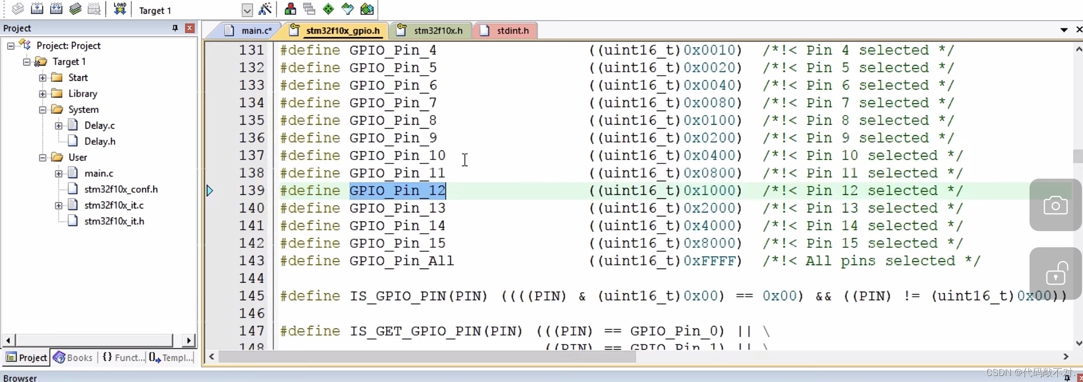 江科大笔记—STM32-GPIO输入-CSDN博客