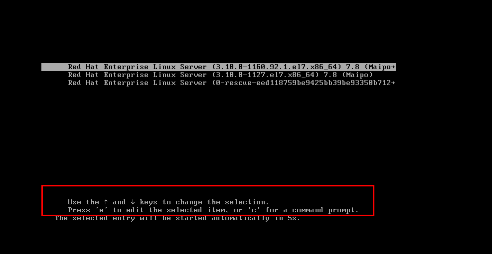 RHEL7的root密码重置_rhel7重置root密码-CSDN博客