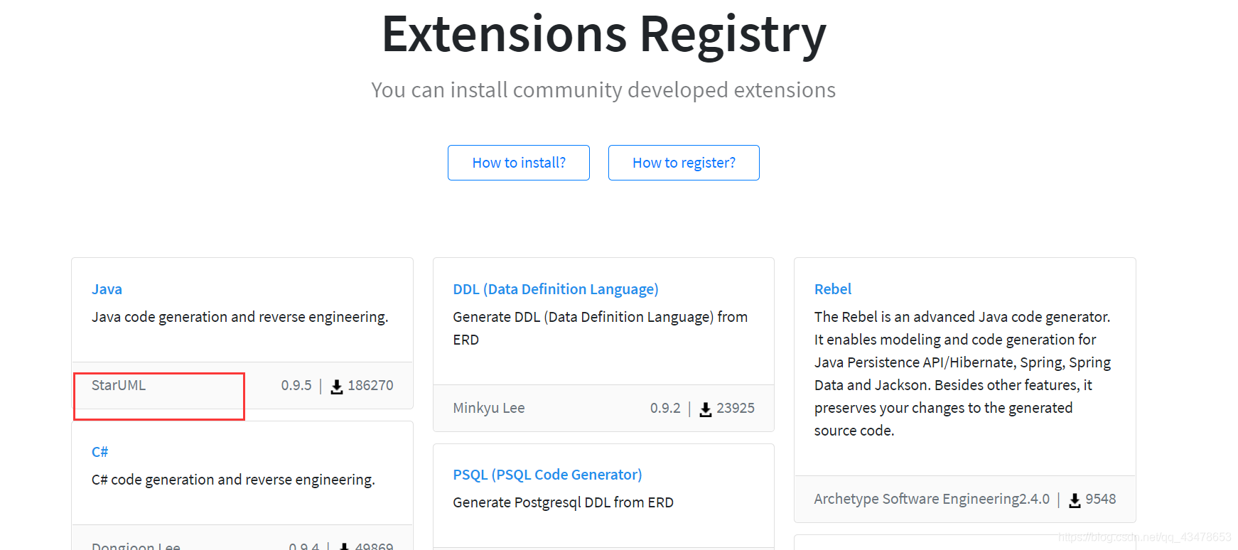 Strauml无法使用Extension manager，通过官网下载扩展，导出java代码；导出java代码；_staruml的diagram generator-CSDN博客