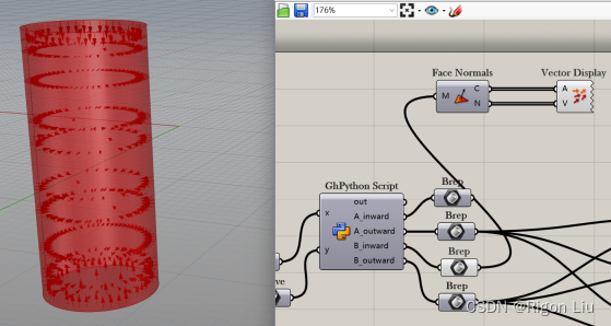 Rhino&Grasshopper曲线挤出及Solid布尔运算_grasshopper法线方向挤出-CSDN博客