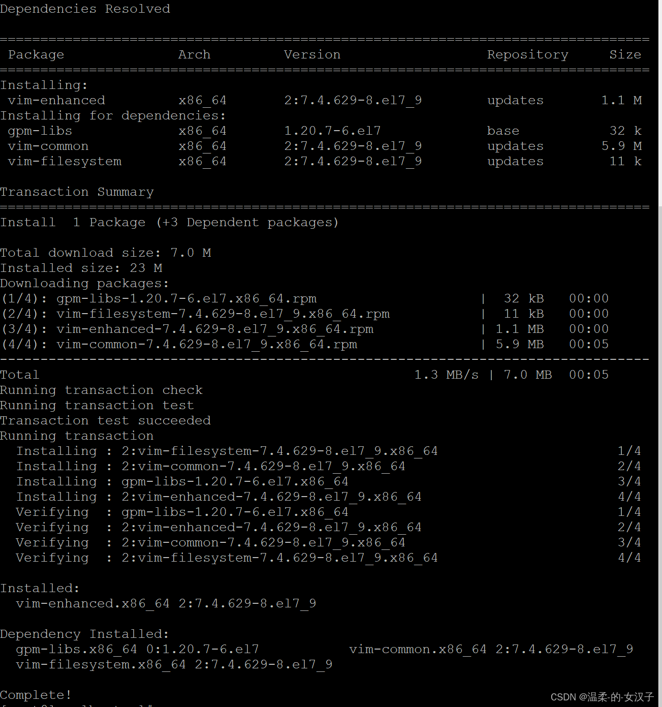 Linux系统 vim 提示command not found_vim command not found-CSDN博客