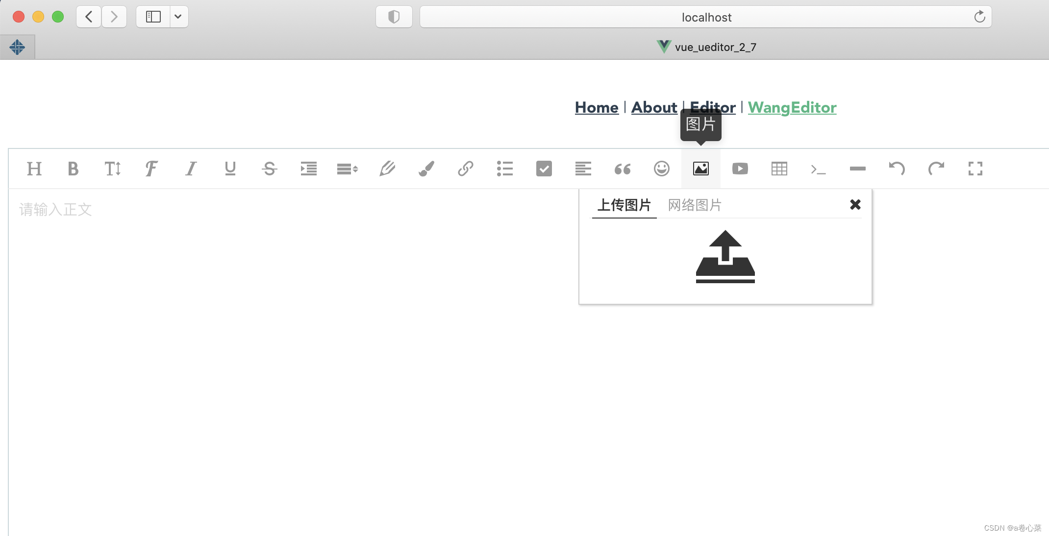 SpringBoot+Vue2整合WangEditor富文本_wangeditor 整合vue加springboot-CSDN博客