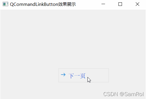 【Python】pyqt5-----QPushButton、QCommandLinkBut ton、QToolButton、QRadioButton、QButtonGroup ...