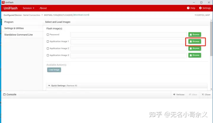 如何在新版本MSPM0 SDK软件包中使用BSL烧录方式_uniflash mspm0l1306-CSDN博客