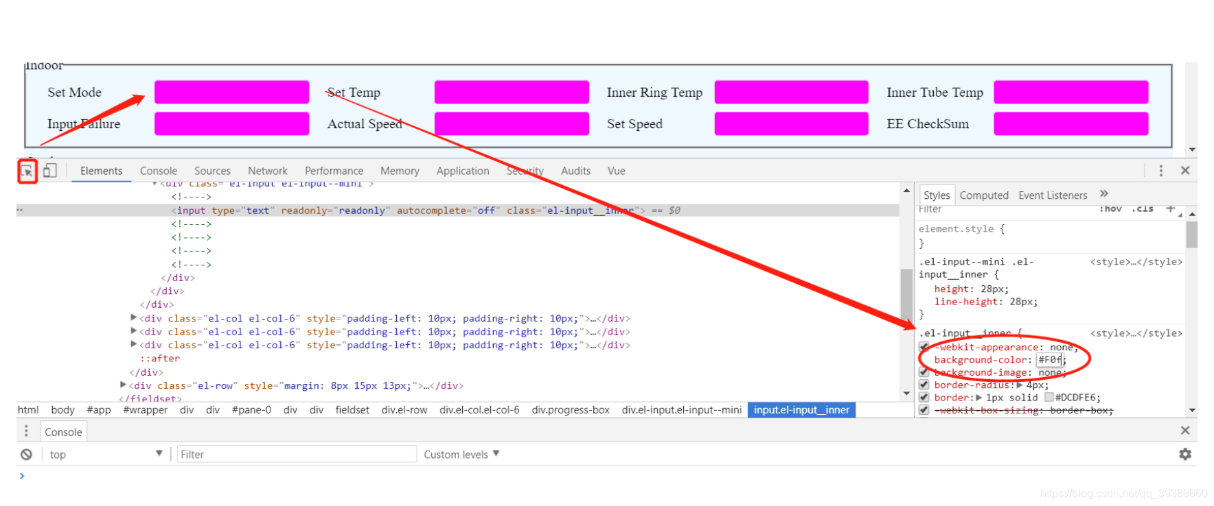 Vue框架开发Electron12 - 动态改变Element-Ui默认el-Input背景样式_el-input readonly 动态-CSDN博客