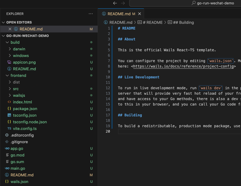Go 实战｜使用 Wails 构建轻量级的桌面应用：仿微信登录界面 Demo_go wails实战-CSDN博客