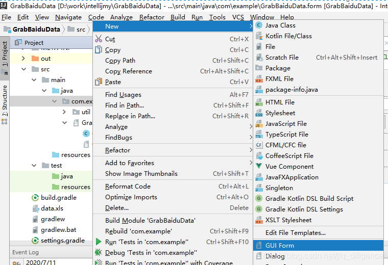 Intellij Idea中手把手教你，快速开发Java GUI桌面应用，功能很强度很方便_intellij idea for linux ...