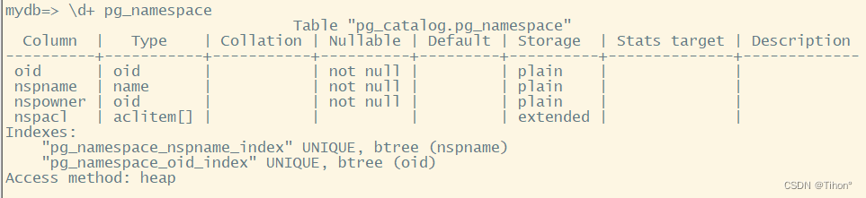 Postgresql学习之系统表postgresql 系统表 Csdn博客