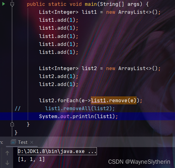 你真的了解List的remove()与removeAll()吗？_list removeall-CSDN博客
