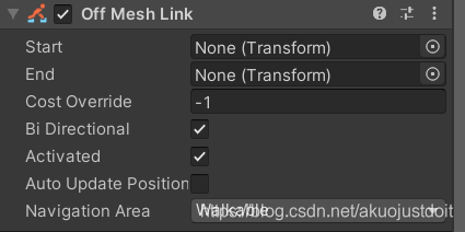 学习笔记：unity自带寻路(导航)系统：Nav Mesh导航网格_unity navmesh-CSDN博客