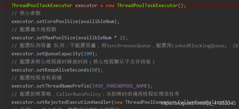ThreadPoolTaskExecutor的点滴记录_threadpooltaskexecutor initialize-CSDN博客