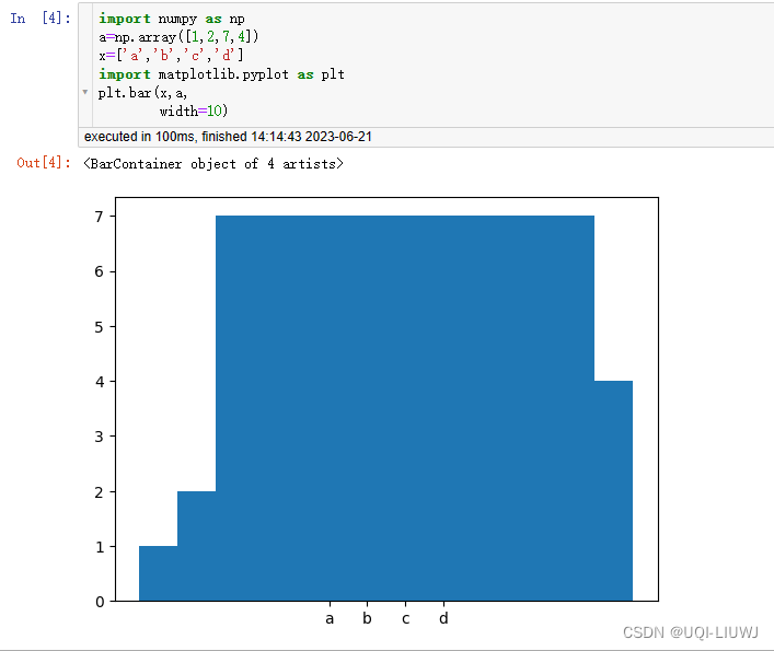 matplotlib笔记：柱状图（plt.bar)_matplotlib plt.bar-CSDN博客