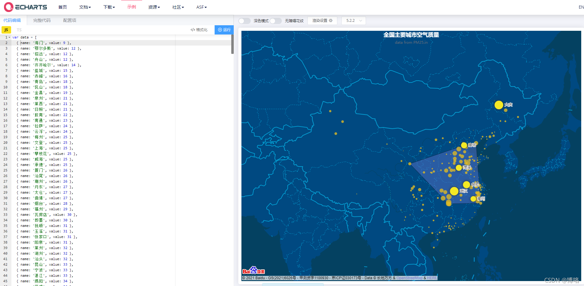 QT-使用ECharts显示地图，还有更多惊艳的图表等待你的使用_qt echarts-CSDN博客