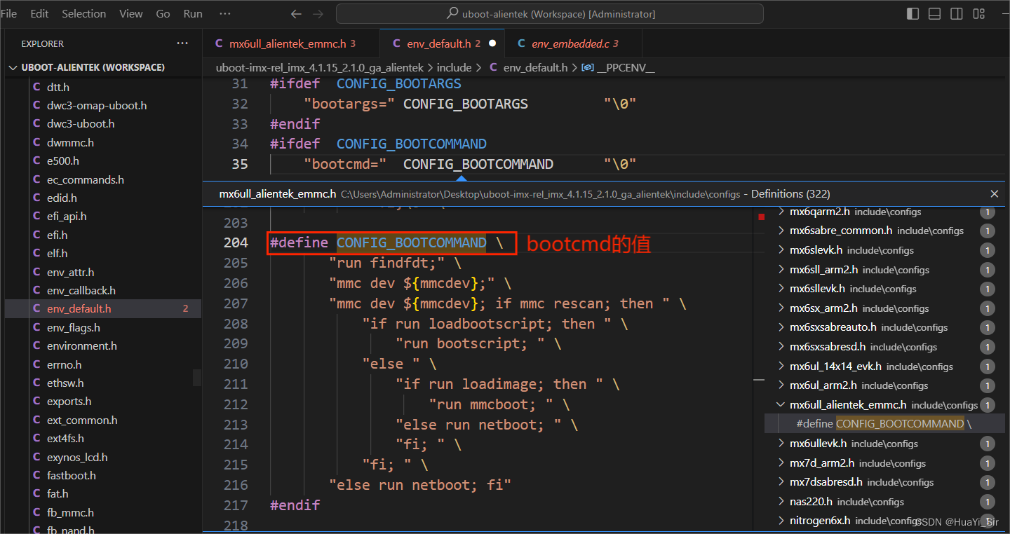 uboot中bootcmd和bootargs环境变量-CSDN博客