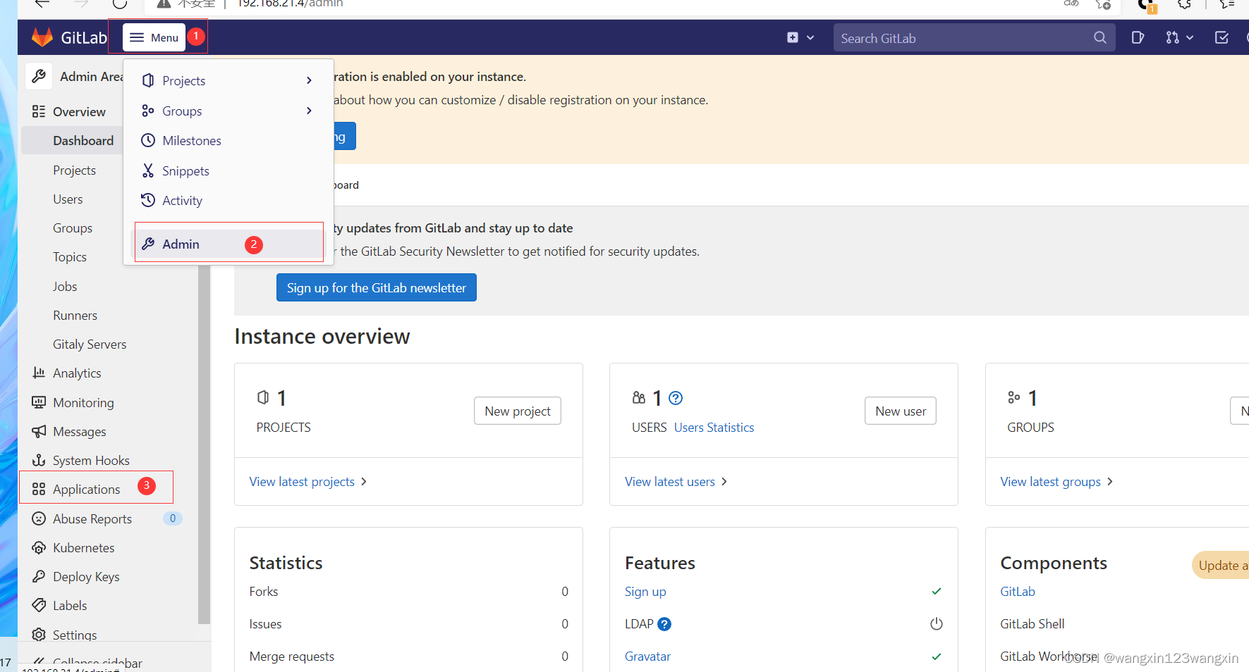 Rancher2.6启用pipeline,配置gitlab代码仓库,配置harbor私有仓库_ci/cd_wangxin123wangxin-GitCode 开源社区