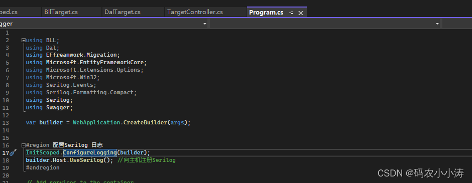 Net 6 Webapi Core 添加日志管理serilog，将日志输出到控制台、数据库、文本文件中c Webapi Serilog Csdn博客