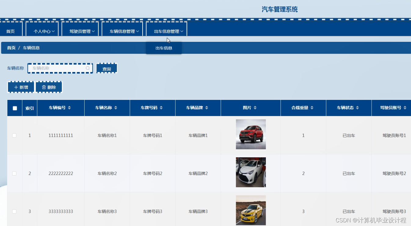Java毕业设计汽车管理系统（springbootmysqljdk18maven339）汽车生产线管理系统设计javasprint Csdn博客