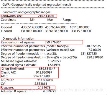 GWR4软件怎么用+结果解读+结果在ArcGIS中可视化-CSDN博客