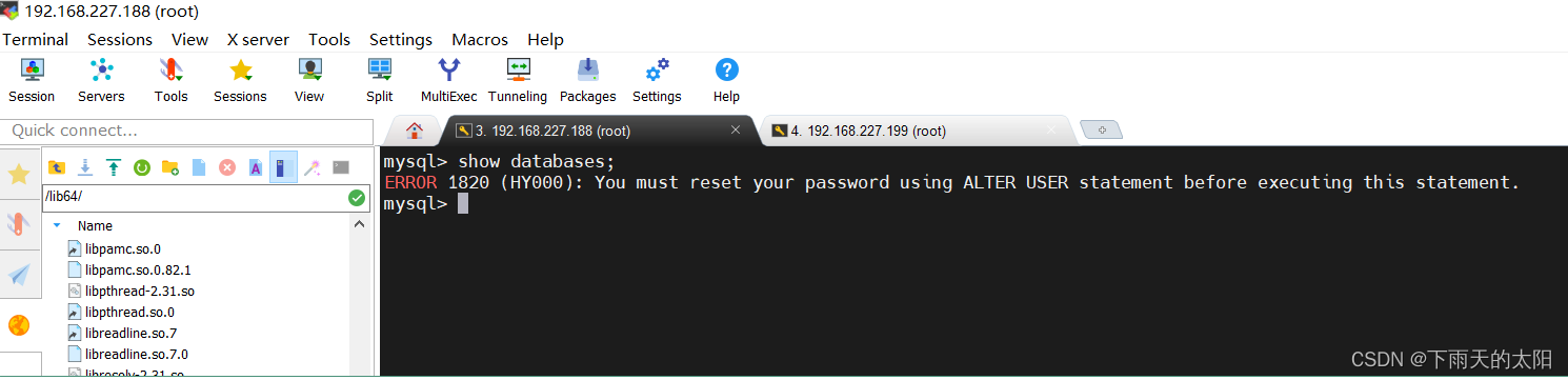 SuSE Enterprise linux安装mysql笔记_suse安装mysql-CSDN博客