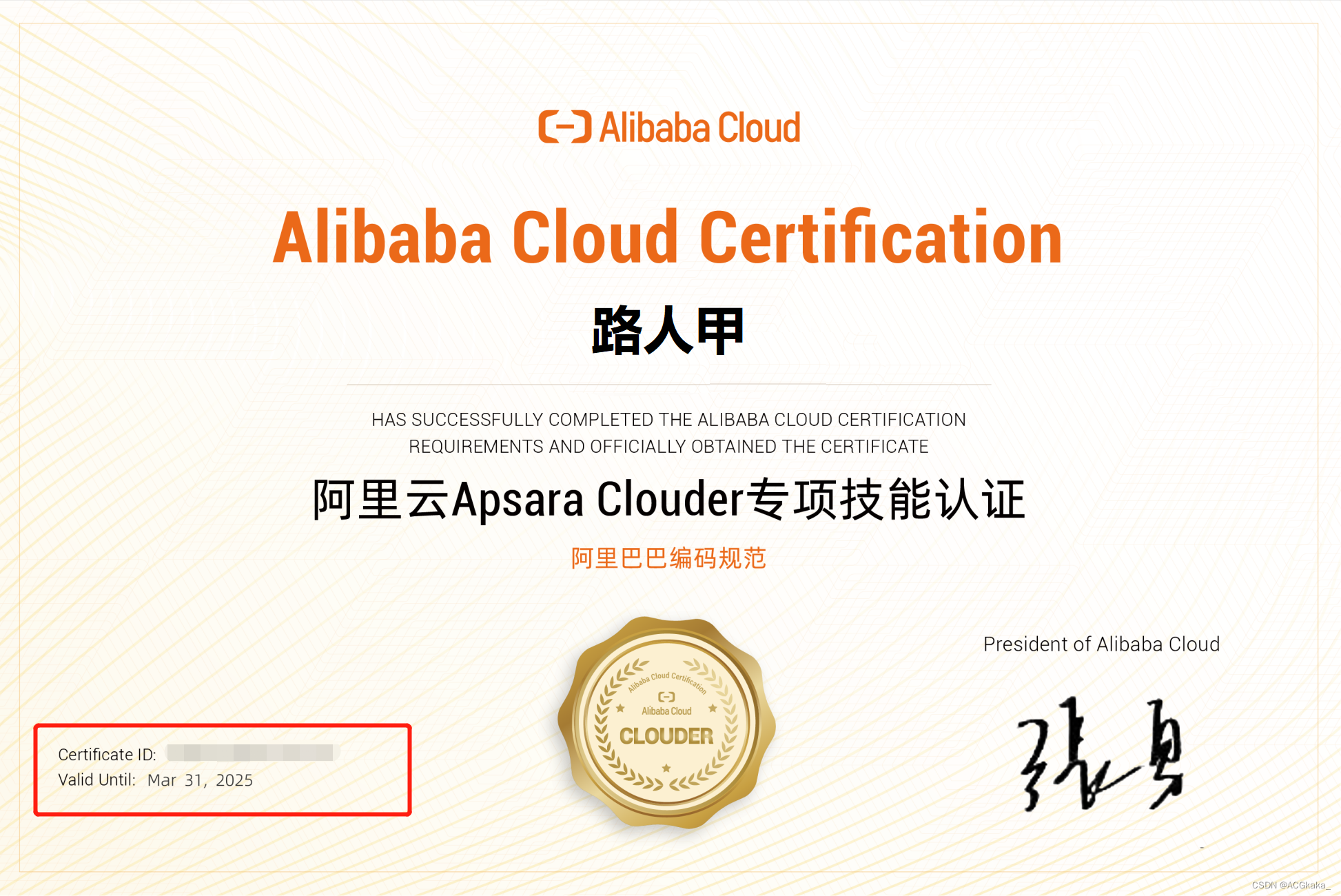 Apsara Clouder阿里巴巴开发规范认证_阿里规约考试-CSDN博客