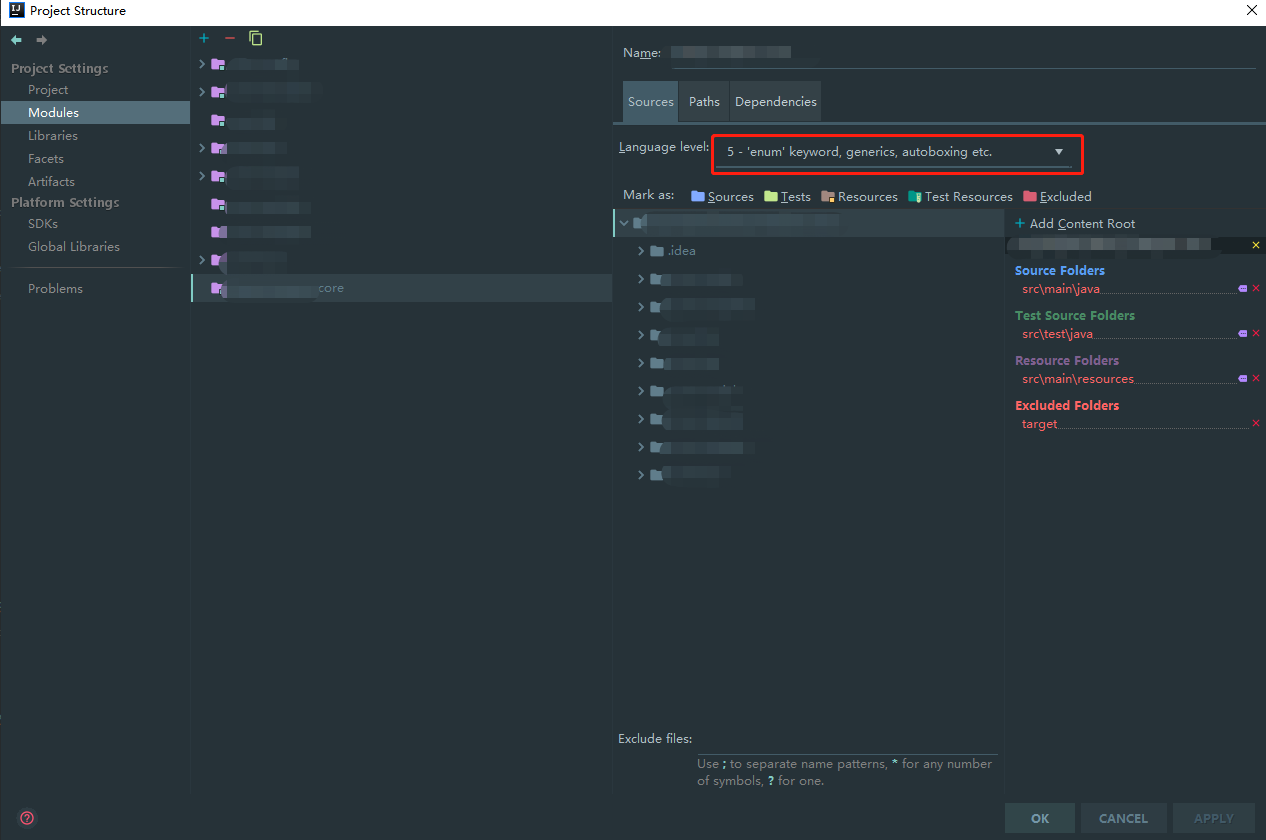 idea maven工程中的Language Level总是自动变到5_idea language level自动变化-CSDN博客
