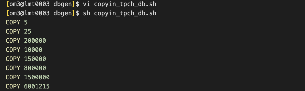 【openGauss/MogDB的TPCH测试】_opengauss tpc-h-CSDN博客