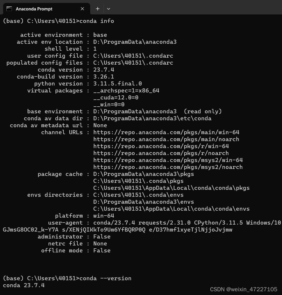 【Win10/Win11深度学习环境配置记录】——Anaconda+CUDA+CUDNN+PyCharm+Pytorch_windows11 anacondacuda-CSDN博客