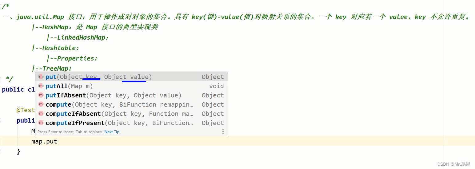 JavaMap接口及HashMap实现详解-CSDN博客