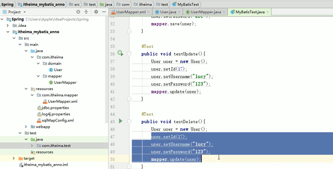 Java202304java学习笔记第六十七天 Ssm 动态sql Xml完成基本得crud之2 Csdn博客