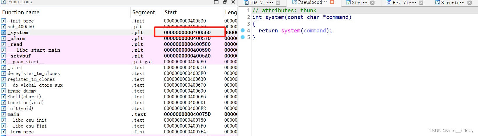 CTF pwn方向 ret2text 总结和例题_ctf ret2text-CSDN博客