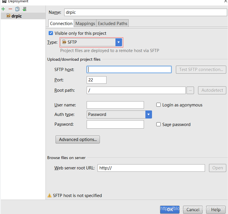Phpstorm中使用SFTP_phpstorm rsync-CSDN博客