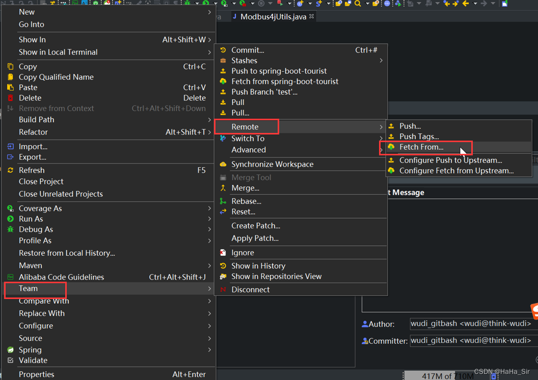 Eclipse 获取Git远程分支 Eclipse 拉取Git远程分支_仓库创建的git分支eclipse无法看到-CSDN博客