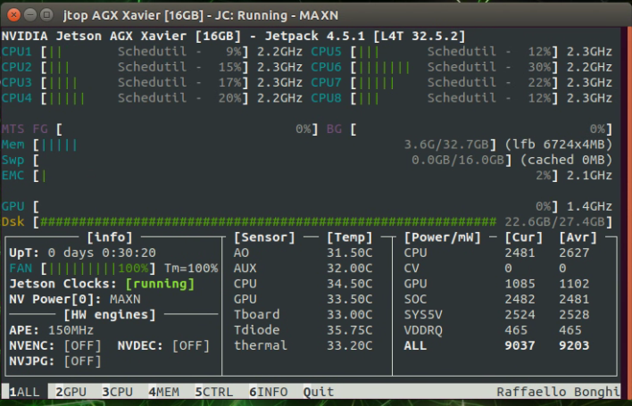 Jetson AGX Xavier 安装配置深度学习环境并部署 yolo 进行检测识别_agx deeplearning-CSDN博客
