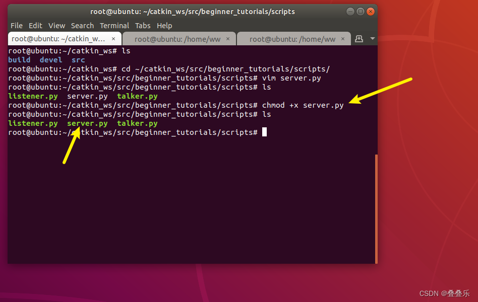 编写 ROS 服务节点 Service 和 Client(python/C++)(六)_ros python service-CSDN博客