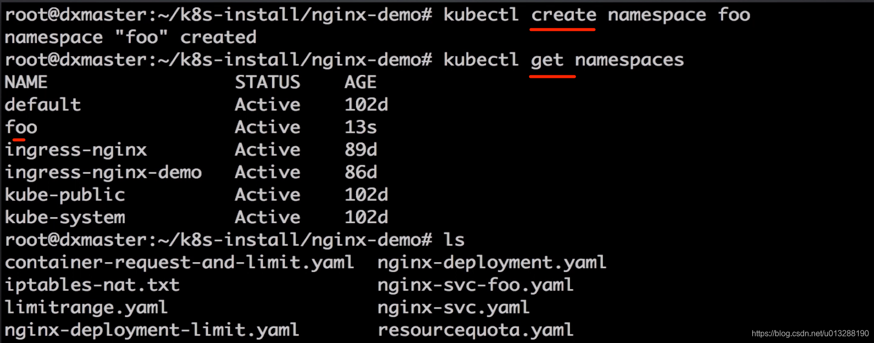 Kubernetes 小白学习笔记(22) Kubernetes的运维 管理namespace Csdn博客