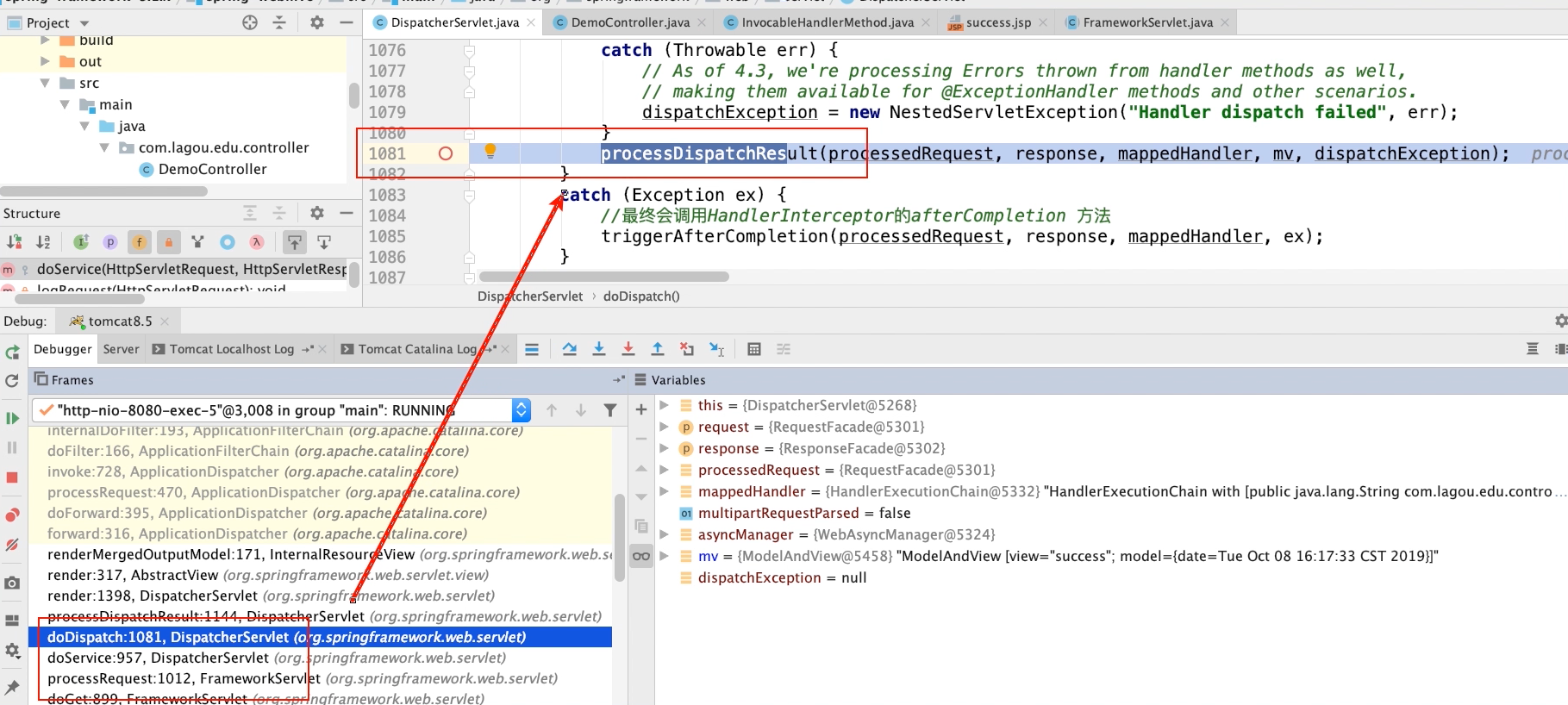 太厉害了！这是我见过最好的SpringMVC源码分析-CSDN博客
