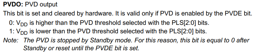 STM32 PVD的使用（掉电检测）_stm32掉电中断-CSDN博客