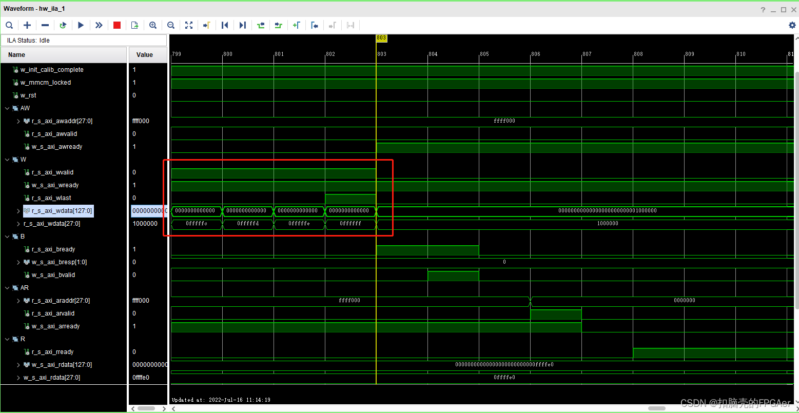 DDR3 AXI4接口读写回环测试_axi4接口之ddr读写-CSDN博客