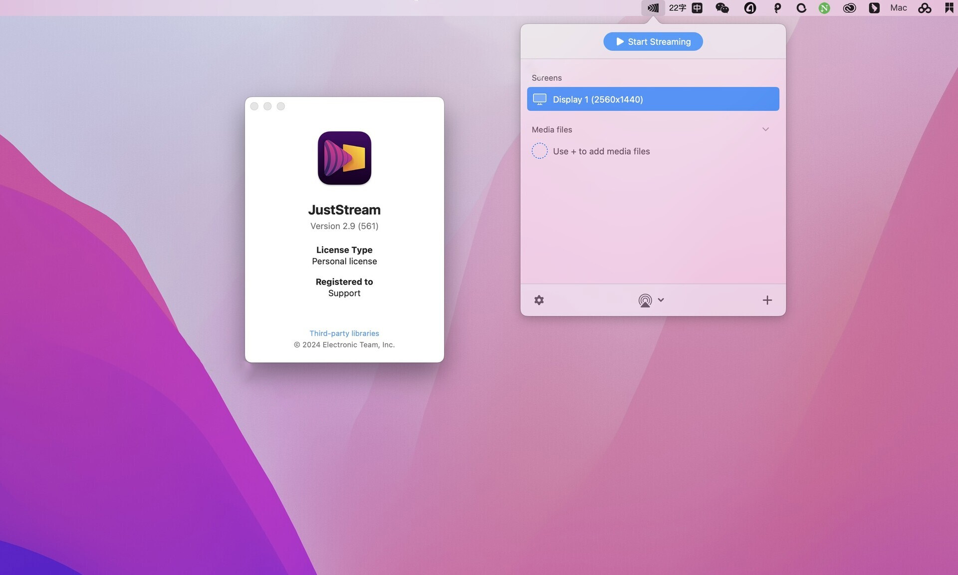 JustStream PRO for Mac v2.9.0 镜像投屏软件-CSDN博客