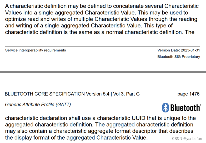 BLE---Service interoperability requirements_ble service-CSDN博客
