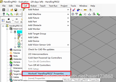 fanuc机器人仿真软件roboguide-修改平面栅格的样式_如果要修改视图中平面格栅的样式,应该点击cell菜单中的workcell“……”prope-CSDN博客