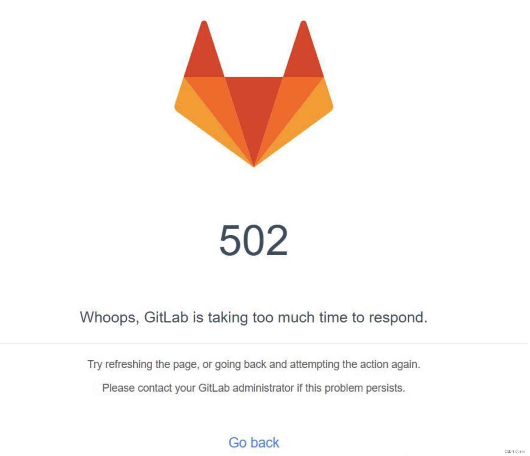 Docker安装gitlab 运行一段时间后报500/502_docker gitlab 502-CSDN博客