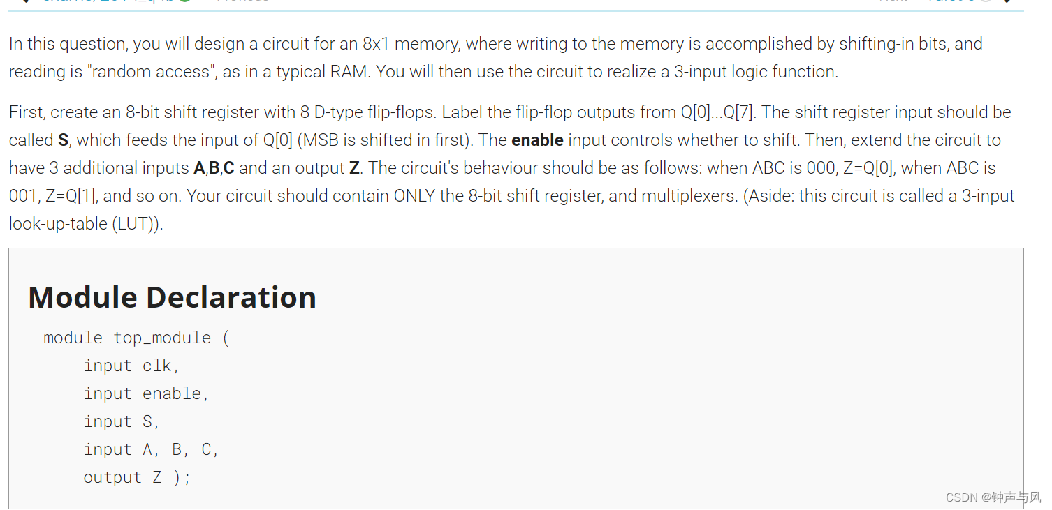 verilog 学习笔记（3）输入查找表（LUT）_verilog查找表实现-CSDN博客