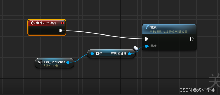 UE4-UMG点击播放关卡序列（Level Sequence）_ue4播放关卡序列-CSDN博客