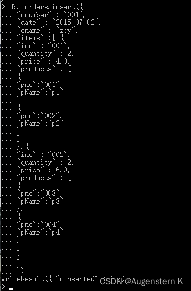 Mongodb实验——在mongodb中管理数据库和集合操作 Csdn博客