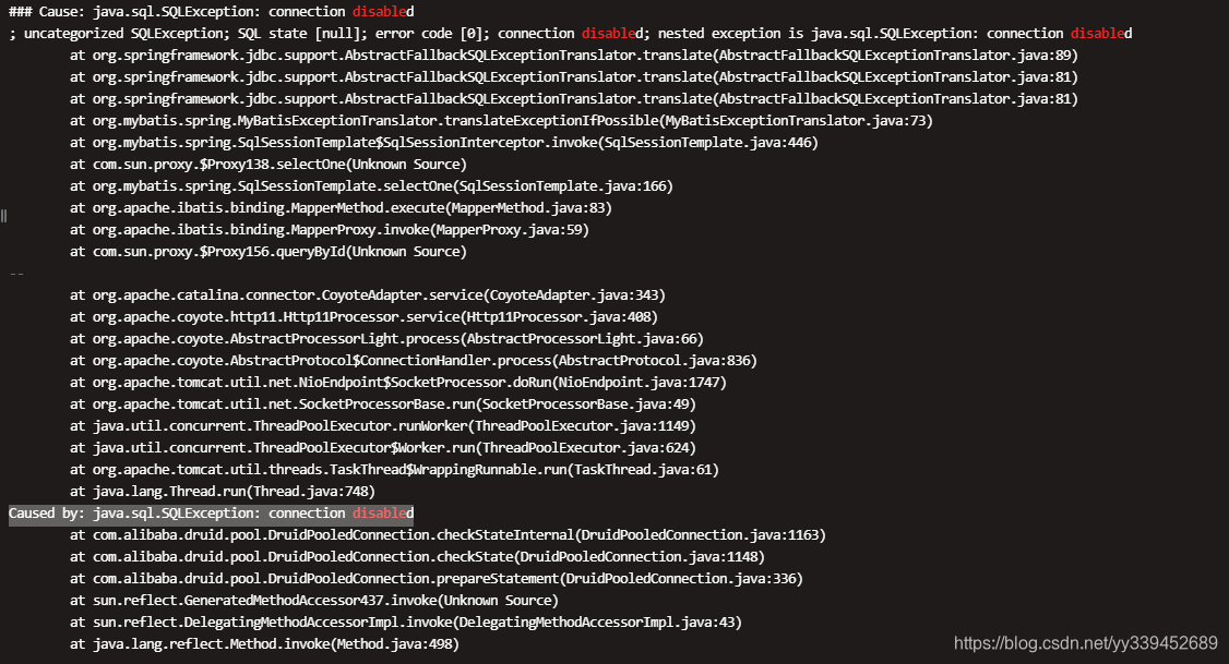【一天一坑系列】手动提交事务，开启后未关闭导致的bug！啊，多么痛的领悟...MySQLTransactionRollbackException: Lock wait timeout ...