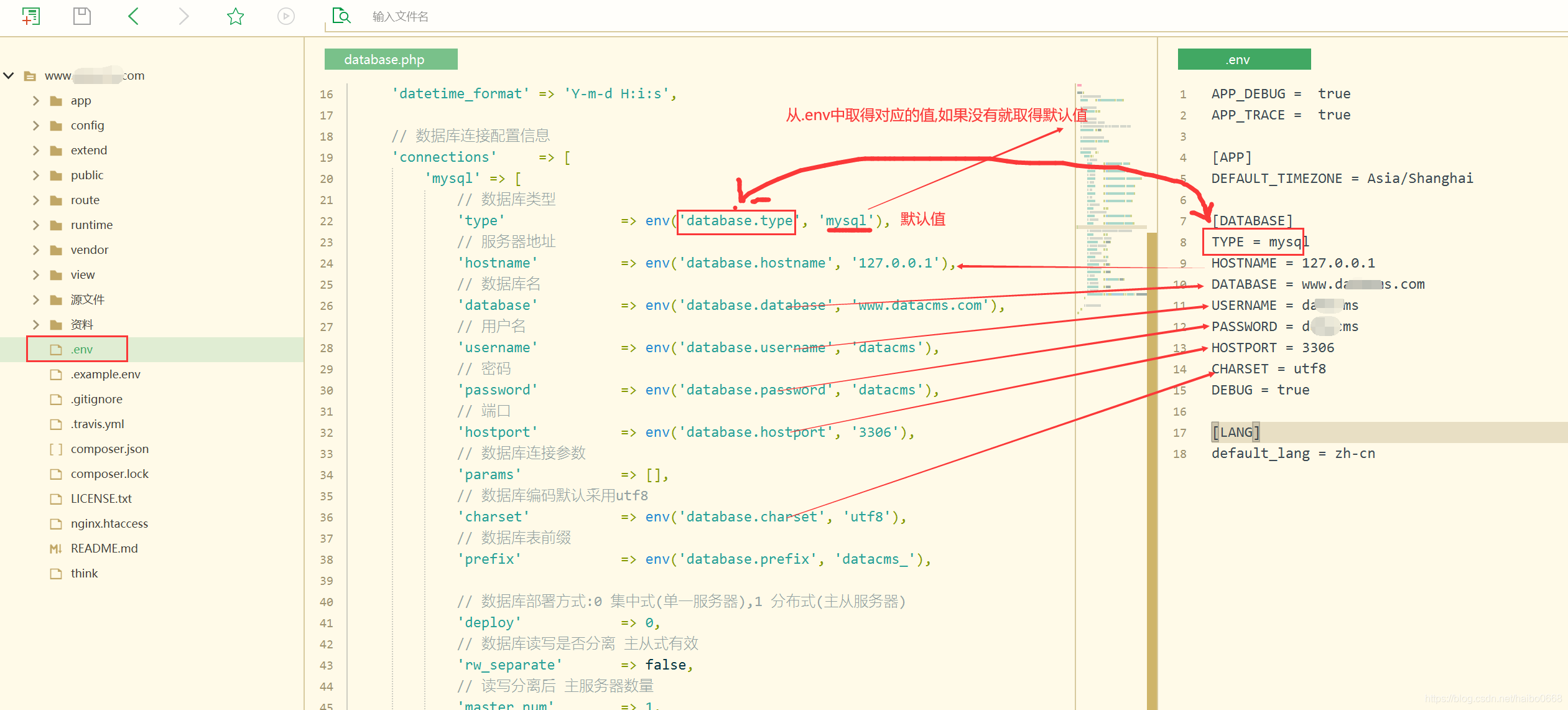 tp6 数据库配置database.php_tp6 database.php debug-CSDN博客
