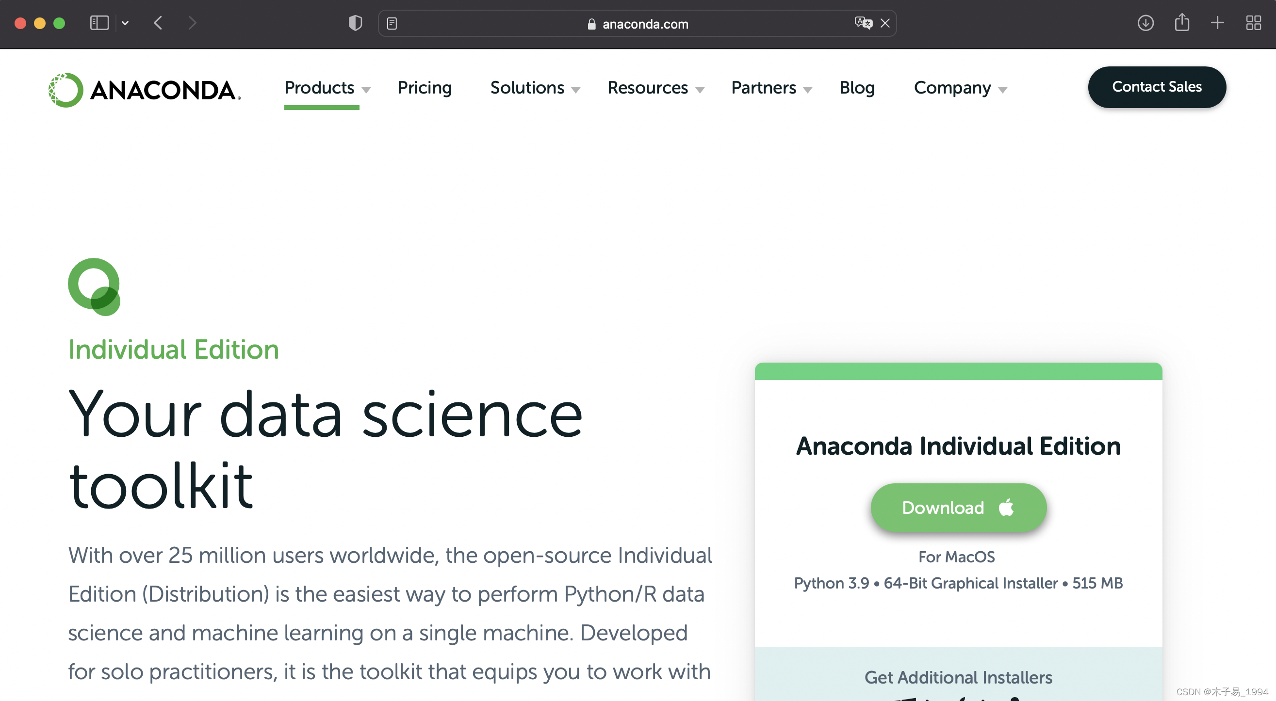Anaconda Mac pro m1 安装_mac m1 安装anaconda 安装历史版本-CSDN博客